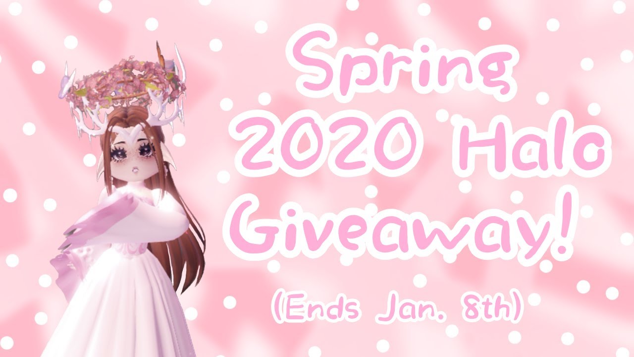 SPRING HALO 2020 ROYALE HIGH GIVEAWAY! - YouTube