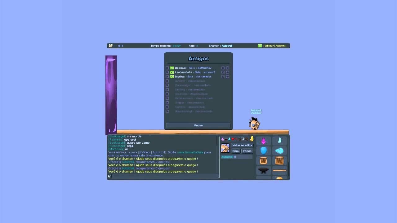 Como desviar de um CN (Cannon) no Transformice (HD) - YouTube