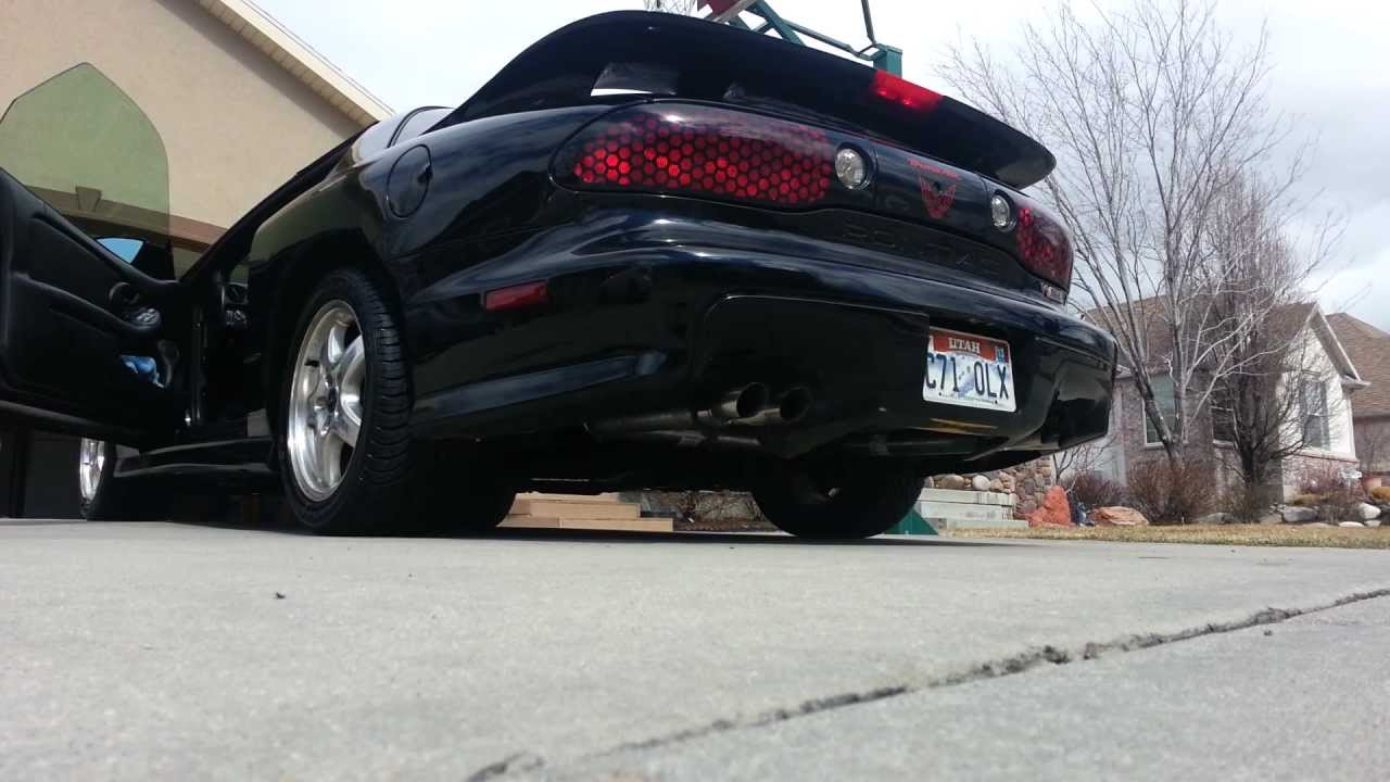02 Trans Am WS6 SLP Loudmouth start up and walk ar - YouTube
