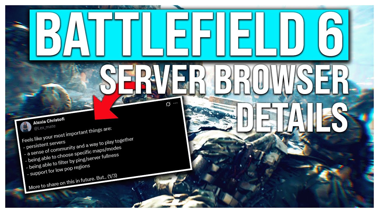Battlefield 6 Server Browser Details - Battlefield 6 News. - YouTube