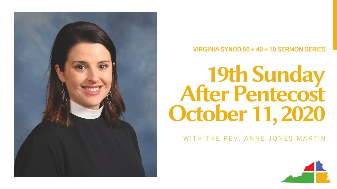 Gospel Reading and Sermon by The Rev. Anne Jones Martin for Pentecost ...