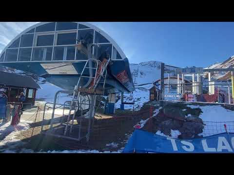 TSD6 TÉLÉSIGE 6 PLACE du Cap de Pales Peyragudes Poma - YouTube