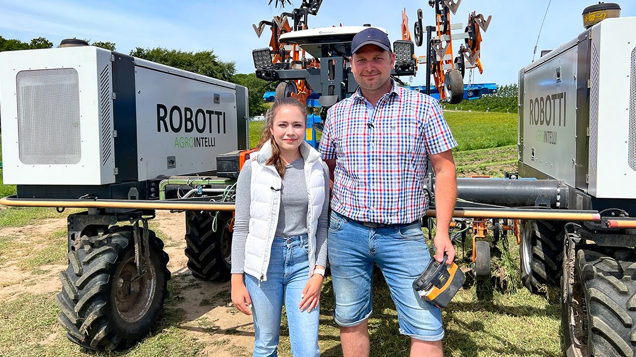 Robotic Farming in Denmark! Robotti Global Agriculture 2023 - YouTube