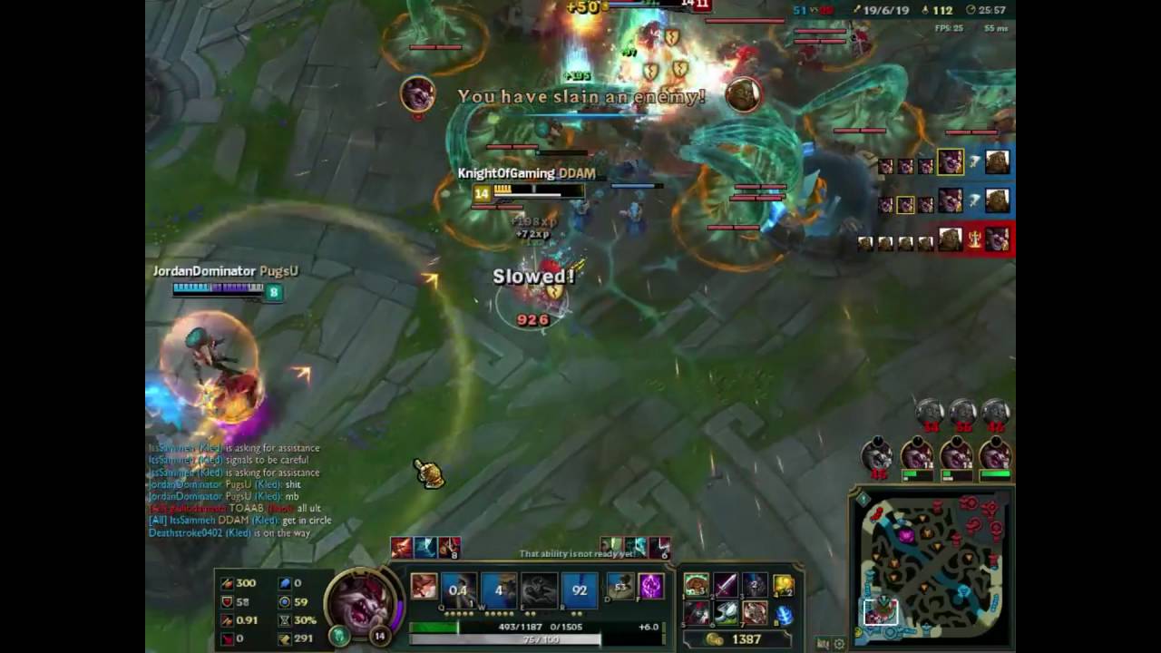 5 man Kled ult (League of Legends- One For All clip) - YouTube