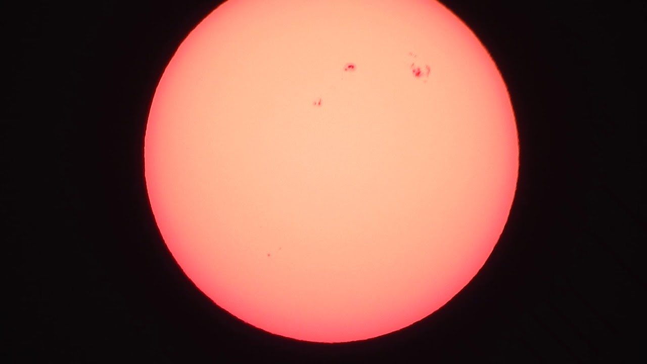 P900 The AM Sun Spots 6 September 2017 - YouTube