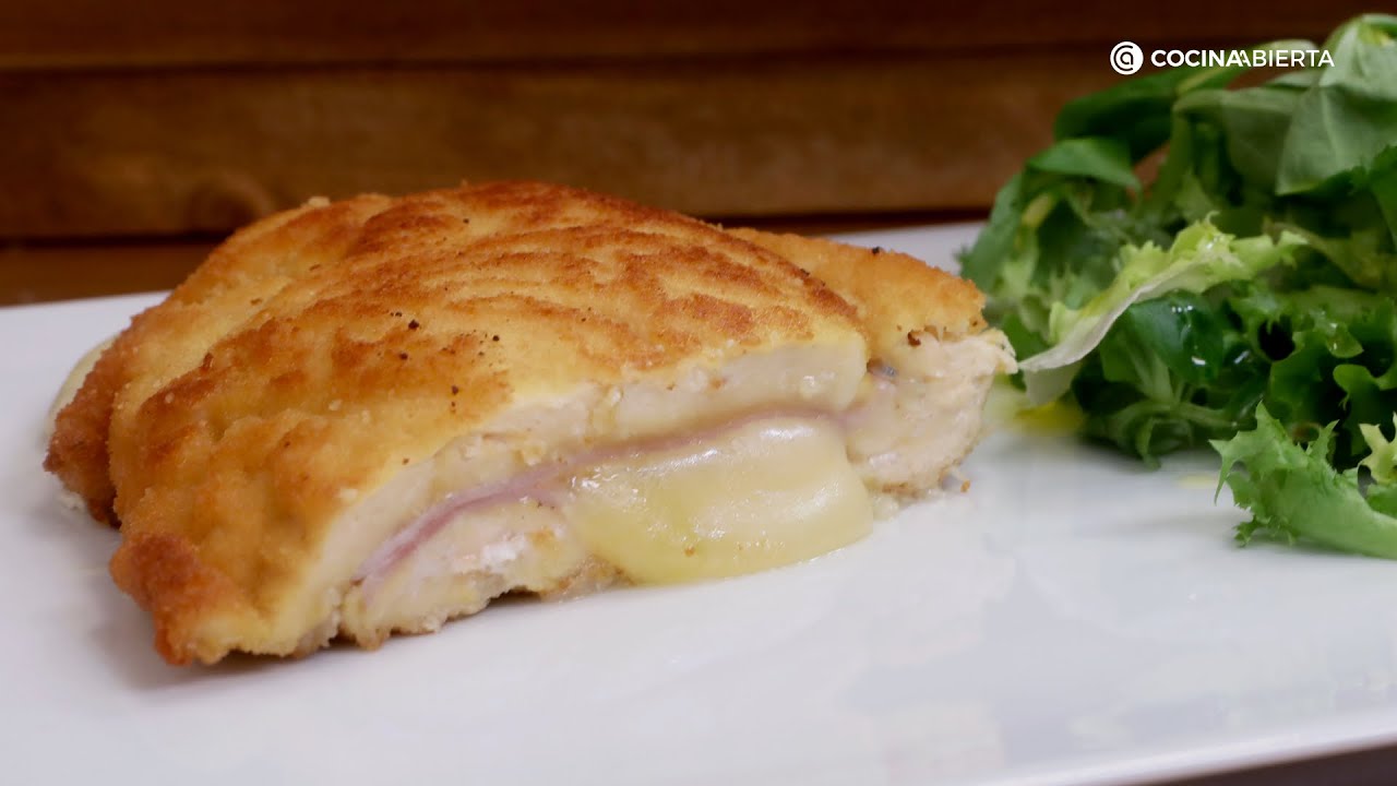 Cordon Bleu: Pechugas de pollo rellenas de jamón y queso // Cocina ...
