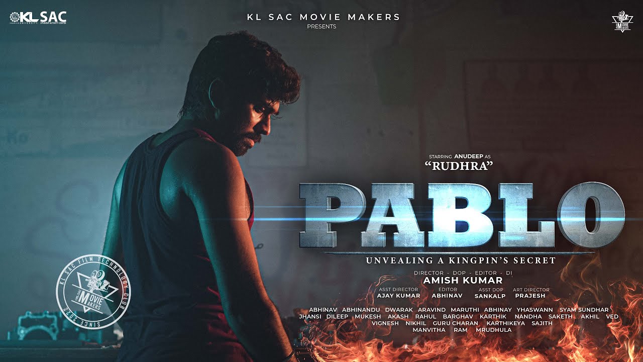 Pablo | Official Teaser 4K | Amish kumar | Anudeep | KLSAC Movie Makers ...