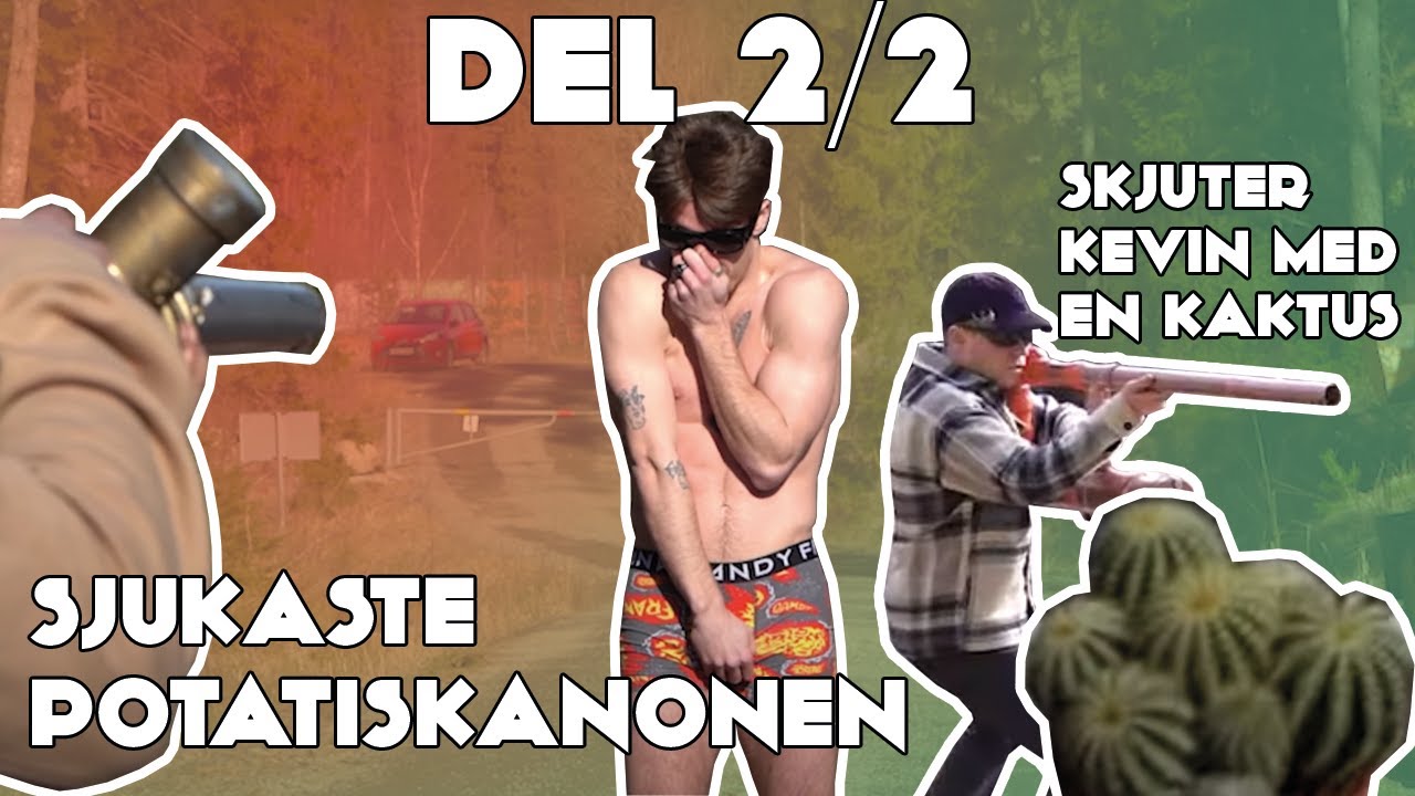 RACKARTYGARNA - Bygger sjukaste potatiskanonen Del 2/2 - YouTube