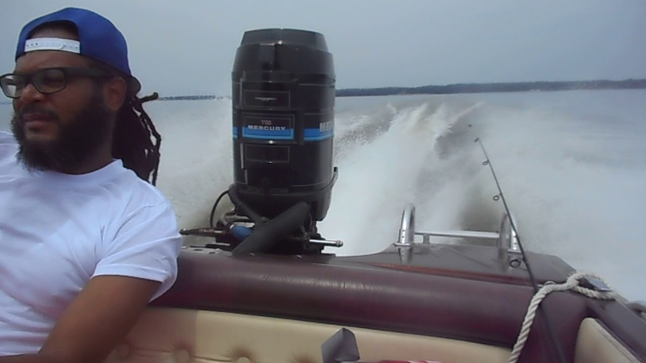 1981 Checkmate Enticer with 115 Mercury Tower of Power - YouTube