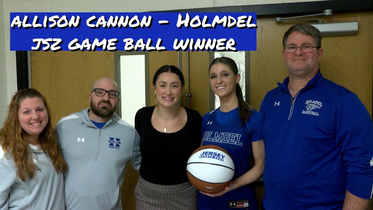 Allison Cannon | Holmdel | JSZ Game Ball Winner - YouTube