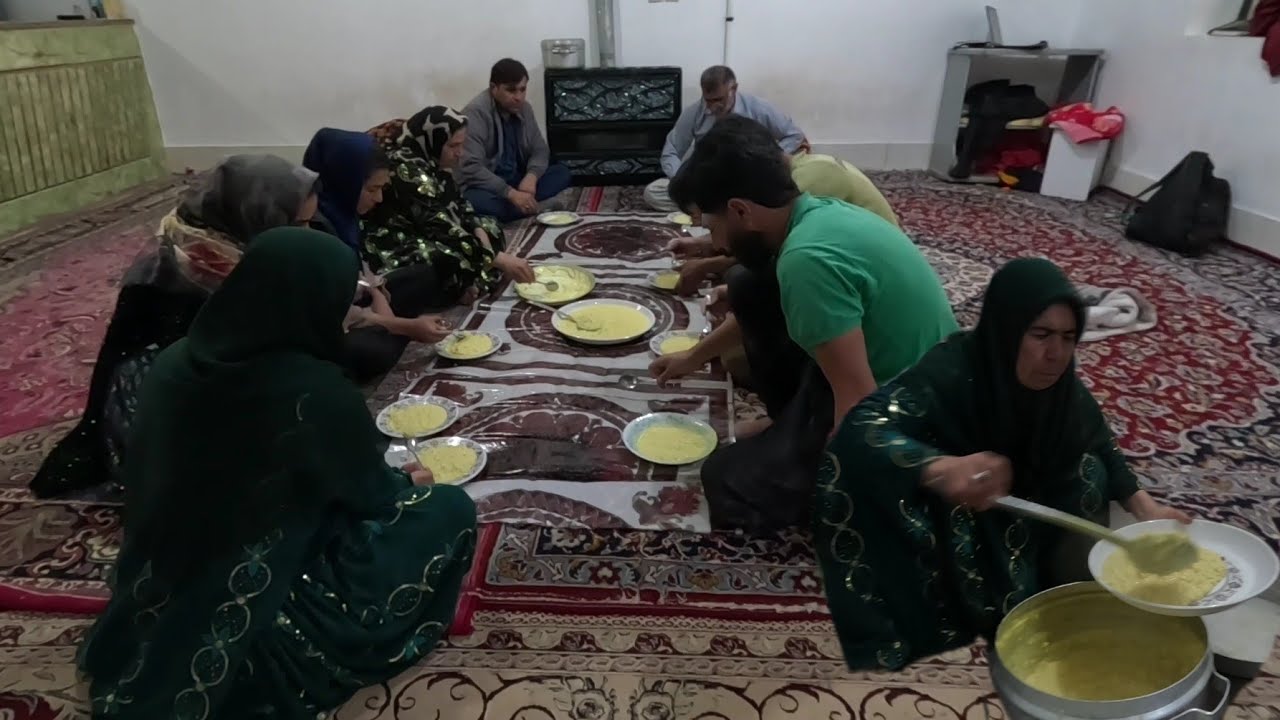 Repairing the house and making local food Ash Dogh - YouTube