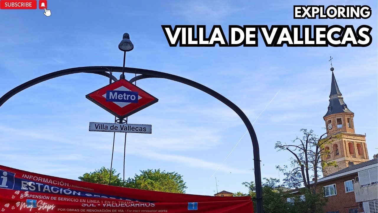 Exploring Villa de Vallecas, Madrid - YouTube