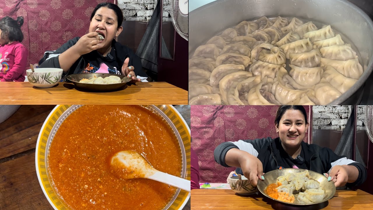 Juicy buff momo 🥟🥟 mukbang | ️🙏 - YouTube