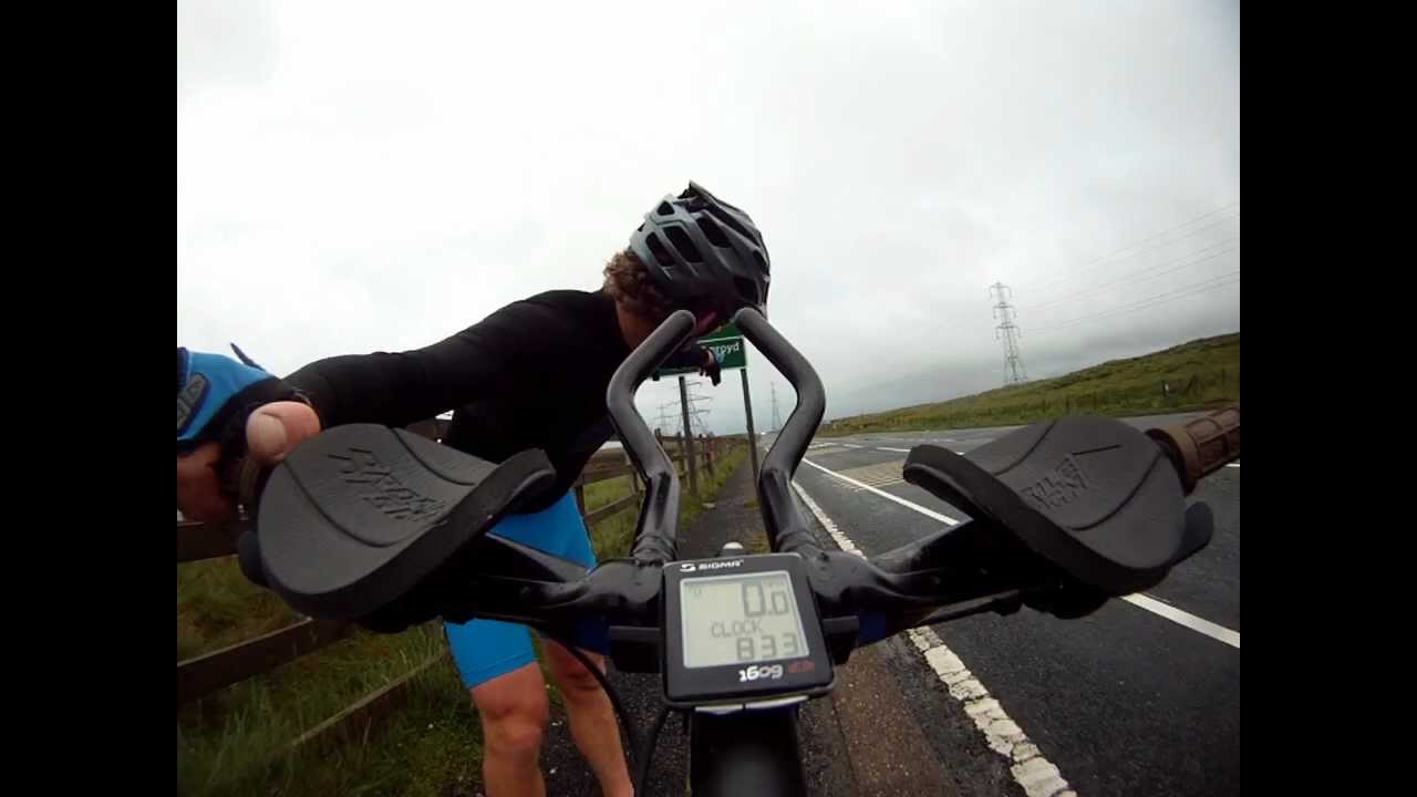 42 mph on a mountain bike - YouTube