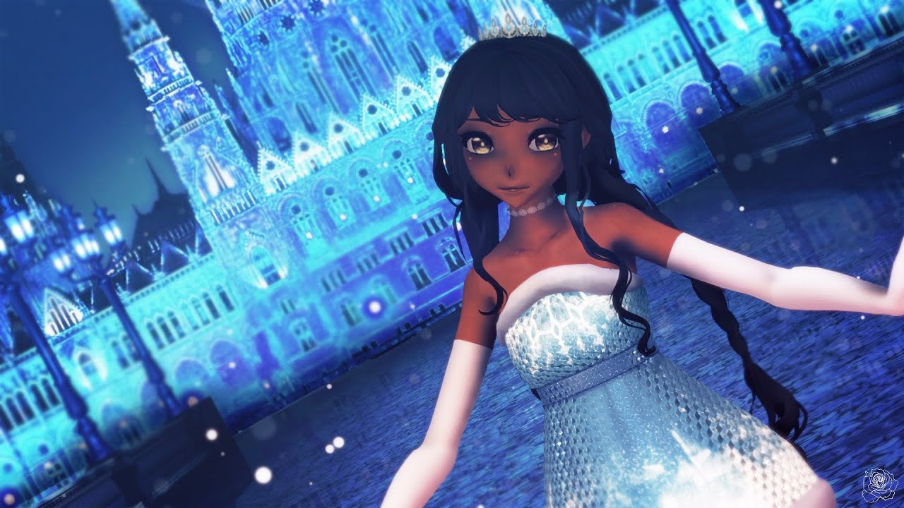 [MMD Self] Ice Palace | Star Night Snow Motion - YouTube
