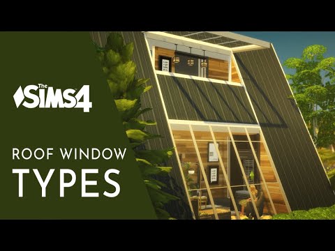 Custom Roof Window Types | No cc | Tutorial | THE SIMS 4 - YouTube