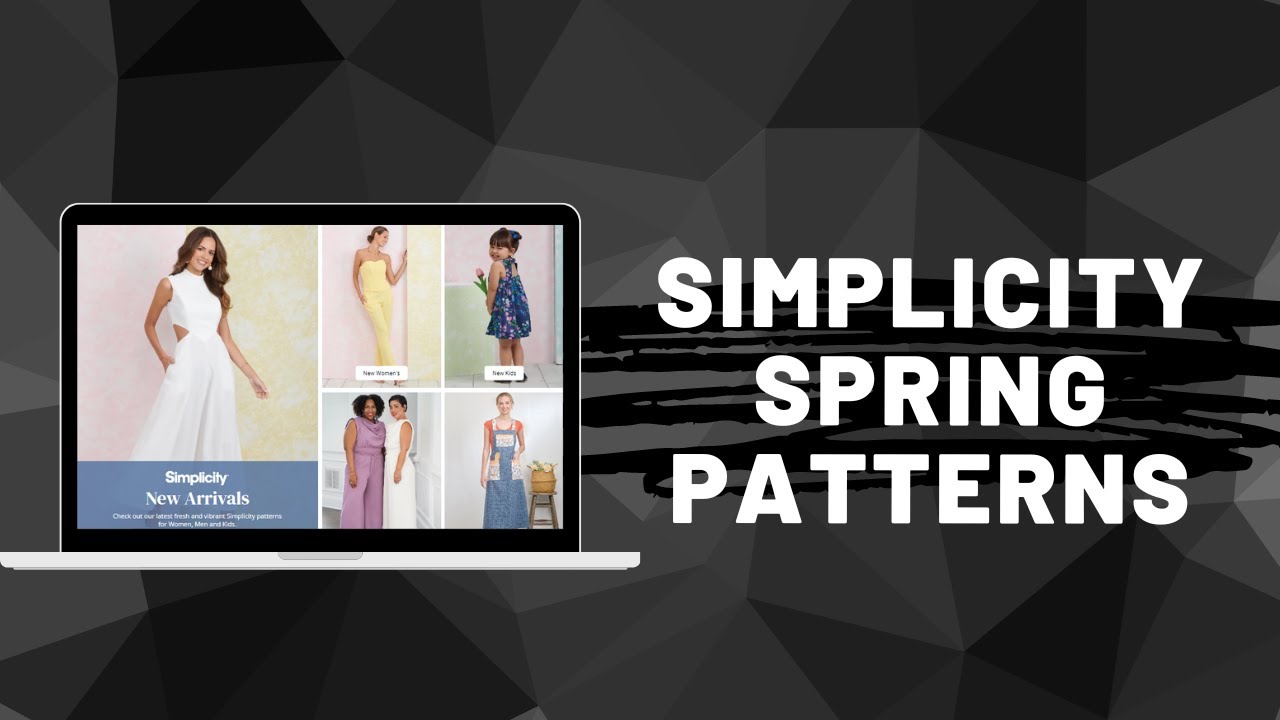 Simplicity Spring Patterns | First Look - YouTube