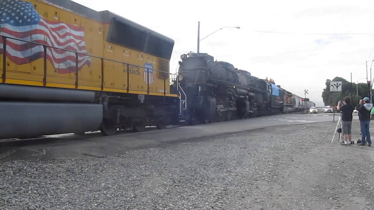 UP Big Boy #4014: CP Bassett to West Colton - YouTube