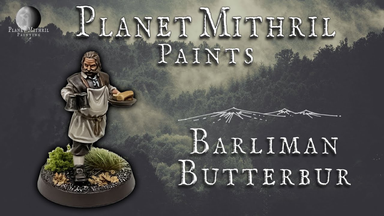 Barliman Butterbur - Lord of the Rings MESBG Painting Tutorial - YouTube