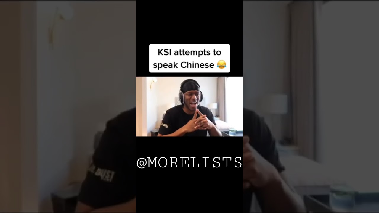 #KSI Speaking Chinese.#shorts #ksi - YouTube
