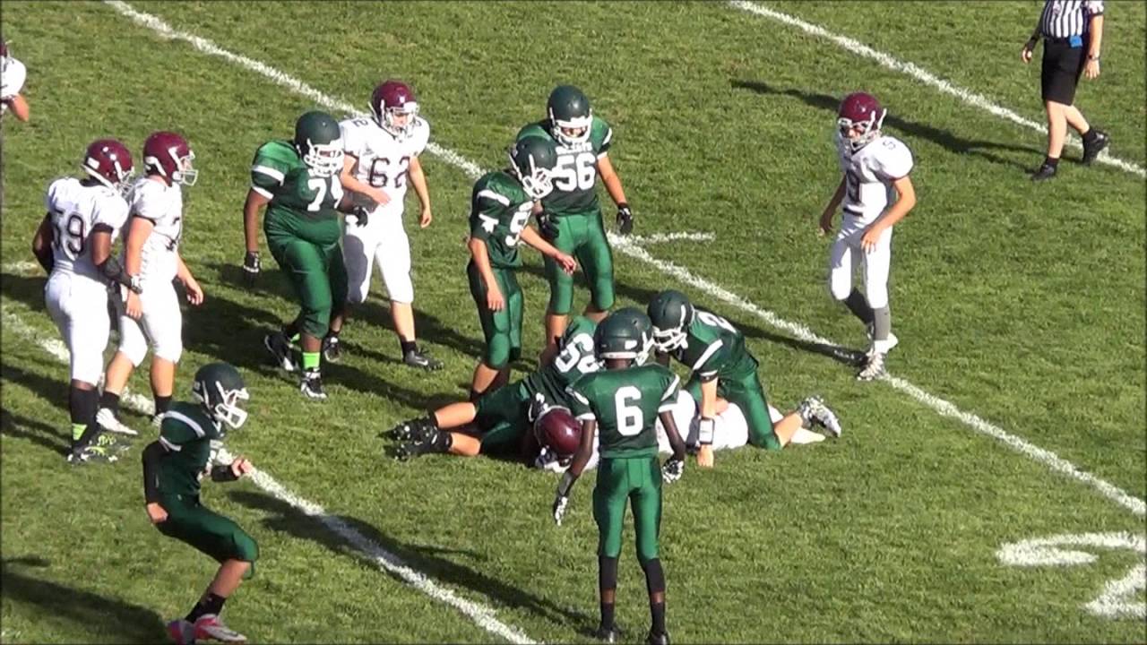 Evan Moskwa Reeths puffer football vs grandville 8/31/2016 - YouTube