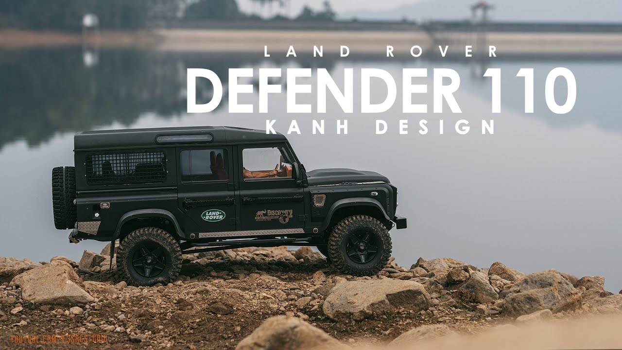 1/10 Scale RC: LAND ROVER DEFENDER D110 | KAHN DESIGN | RC4WD | RC ...