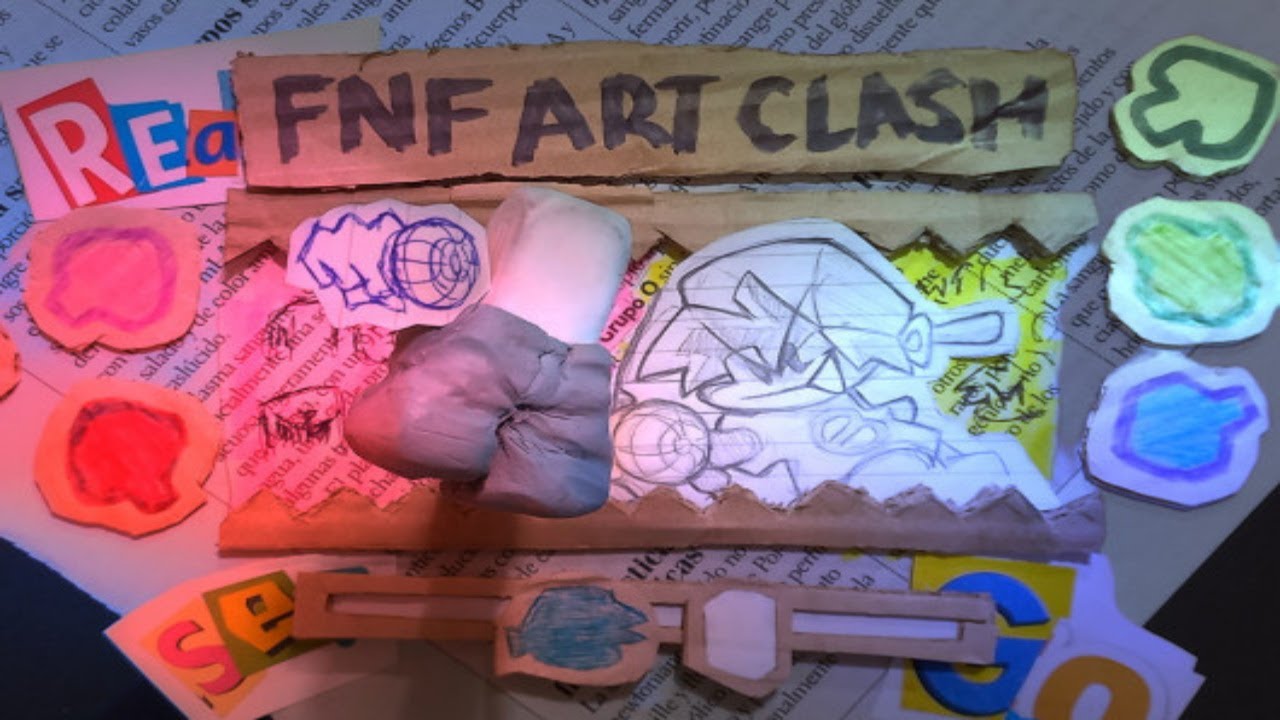 Friday Night Funkin' - ArtClash (FNF MODS) #fnf #fnfmod - YouTube