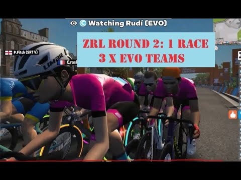 In this round of ZRL Zwift Racing League we have THREE teams competing ...