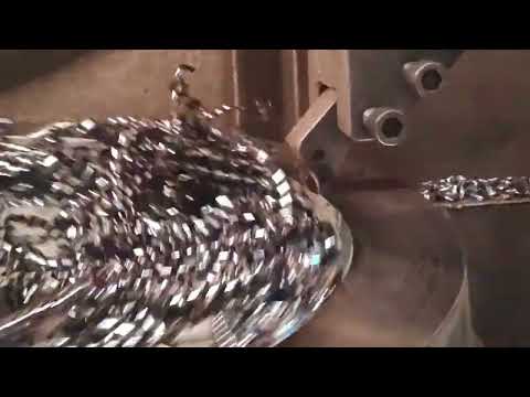 Railway wheel Machining || CERATIZIT || RCMT 25 || cnc || Milling || Vmc