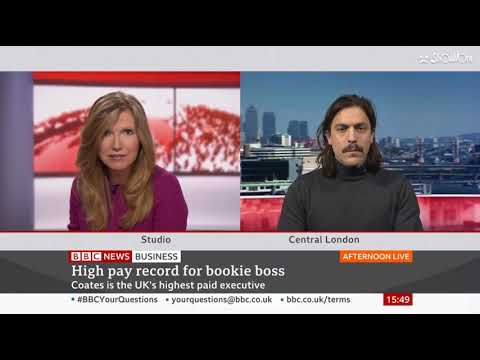 Luke Hildyard discussing Denise Coates' huge pay package - YouTube
