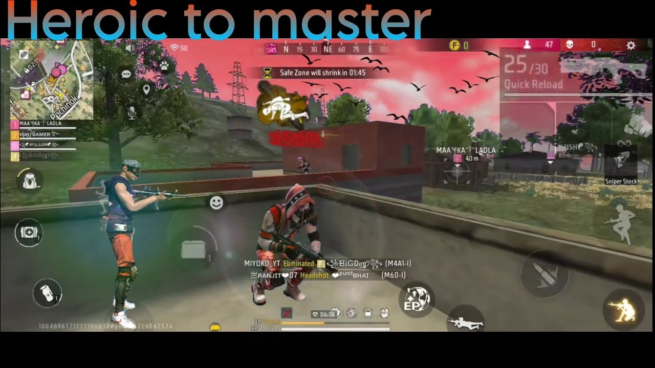 free fire India Top 1 Grandmaster Pro Lobby Gameplay with New Bundles 😱 ...