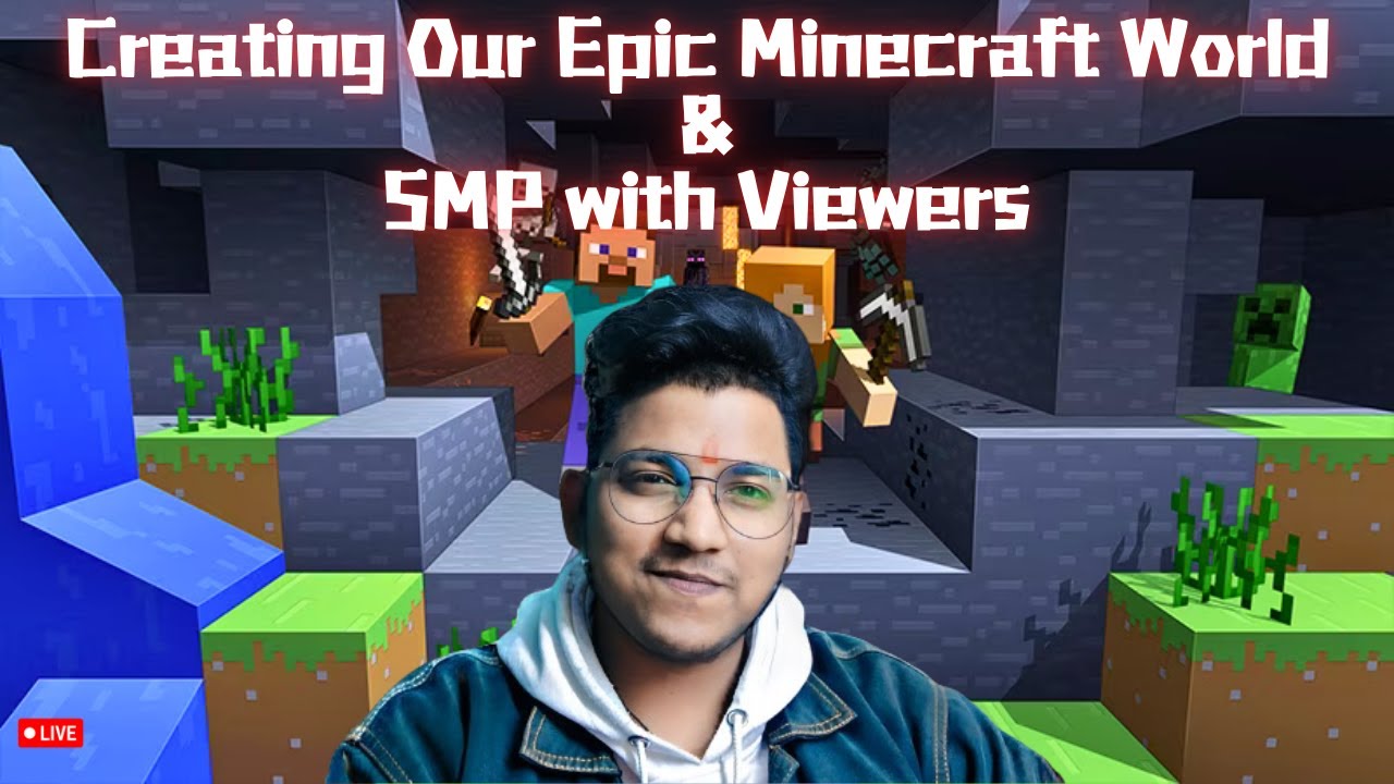 Creating Our Epic Minecraft World & SMP with Viewers! 🎮 ROAD TO 4K ...