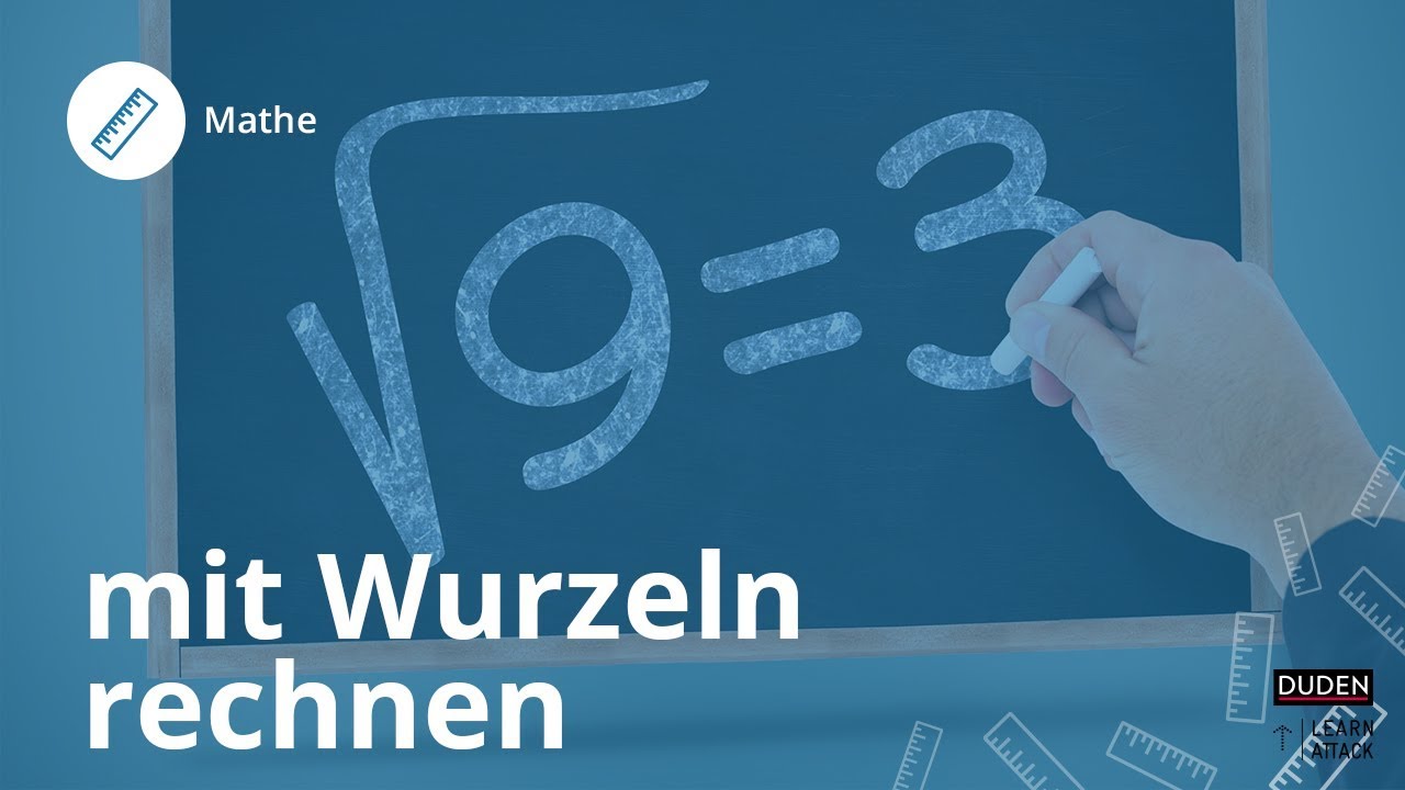 Mit Wurzeln rechnen –Grundlagen einfach erklärt! | Mathe - YouTube