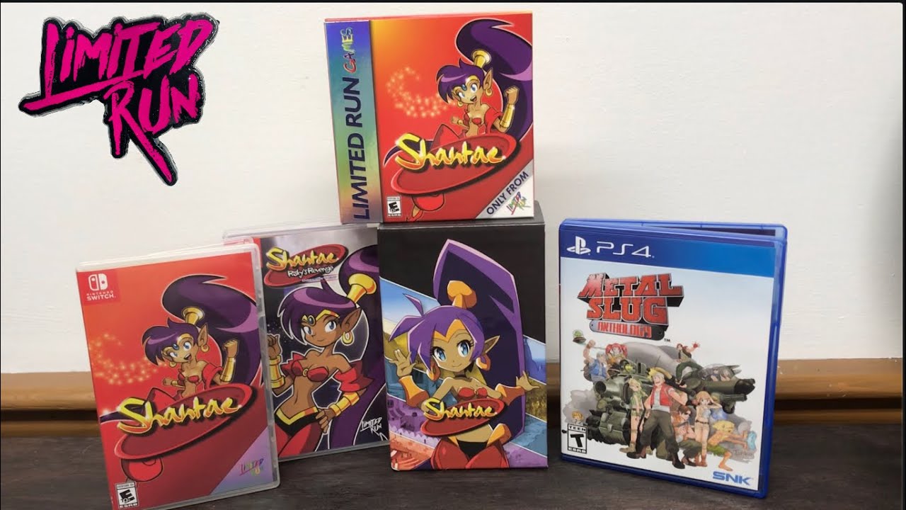 Limited Run Shantae Haul - YouTube