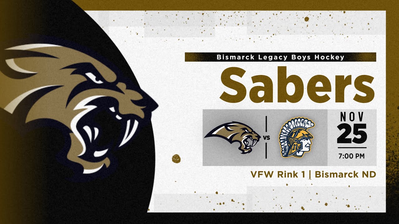 Legacy Sabers vs Fargo North Spartans - YouTube