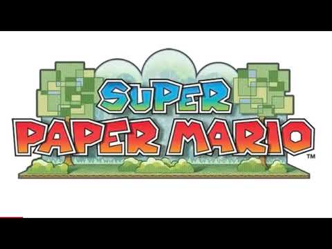 Super paper Mario title screen - YouTube