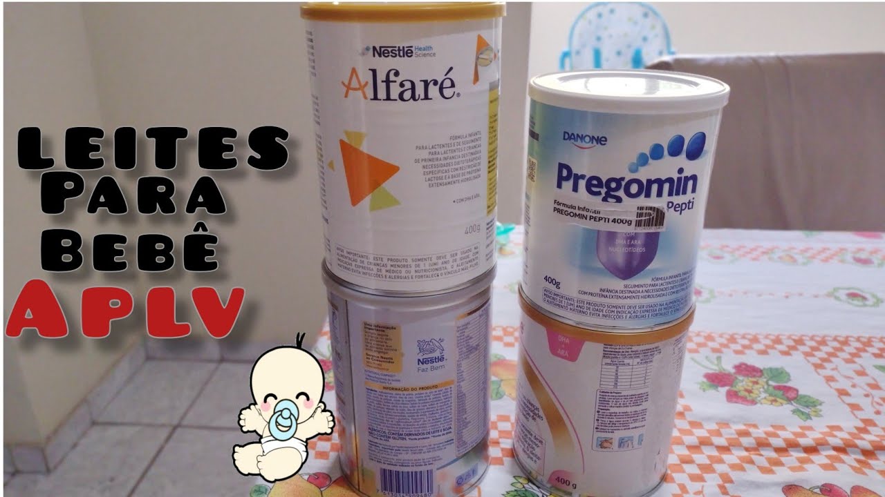 Bebês com APLV / Fórmulas para bebês com alergia ao leite de Vaca - YouTube