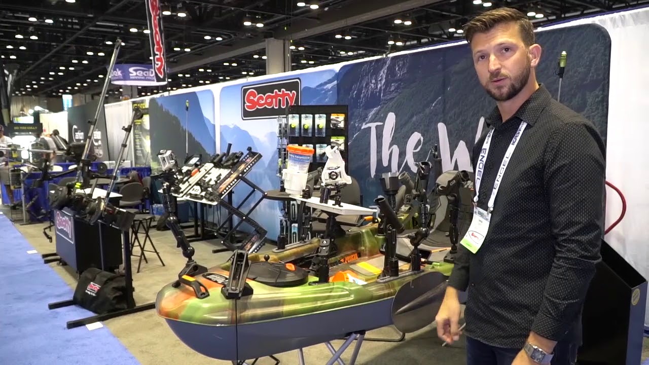 Scotty Kayak Camera Mount at ICAST 2018 - YouTube