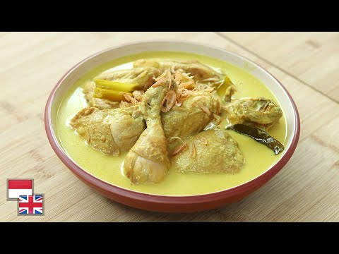 Lebaran WAJIB Ada! Resep OPOR AYAM KUNING