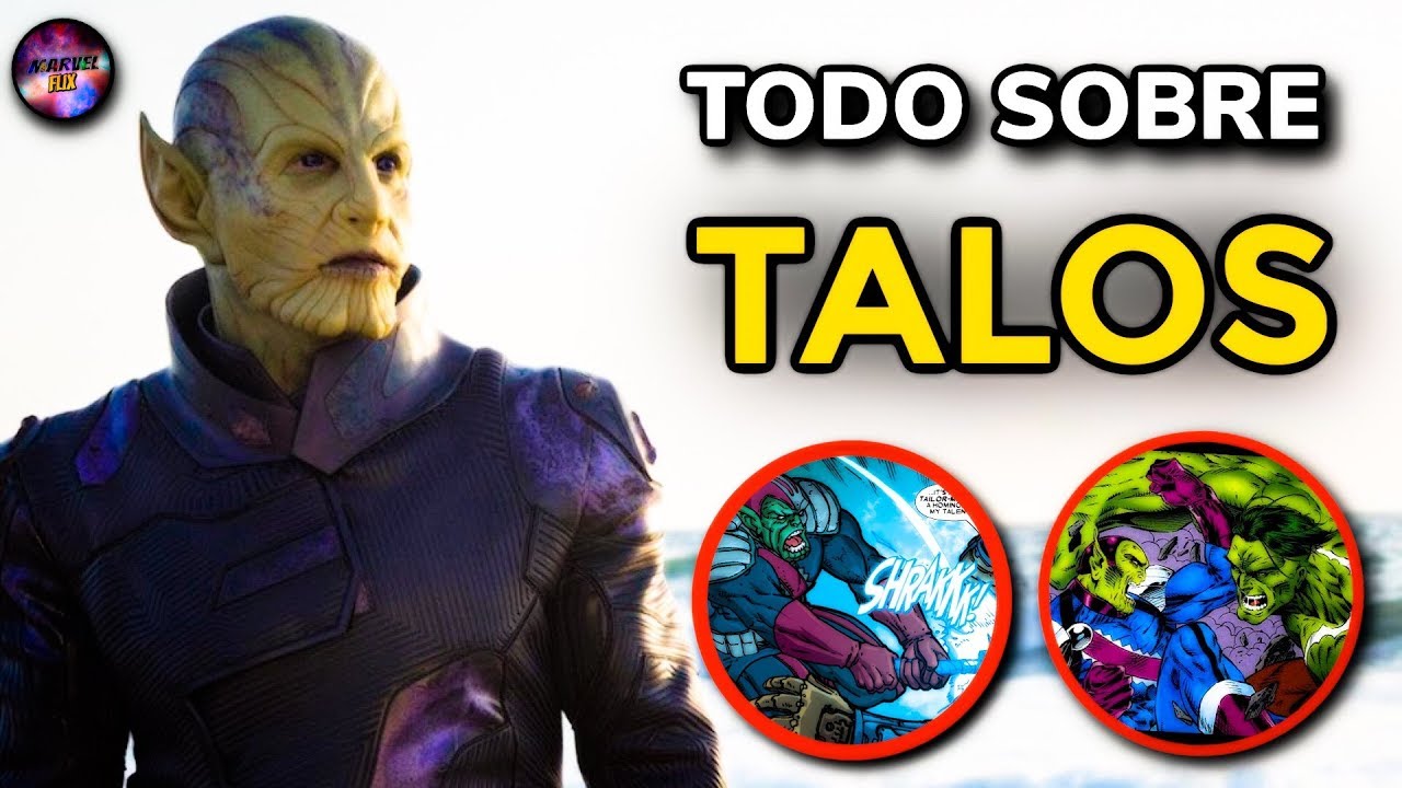 Quien es TALOS? Todo sobre el villano de CAPTAIN MARVEL! - YouTube