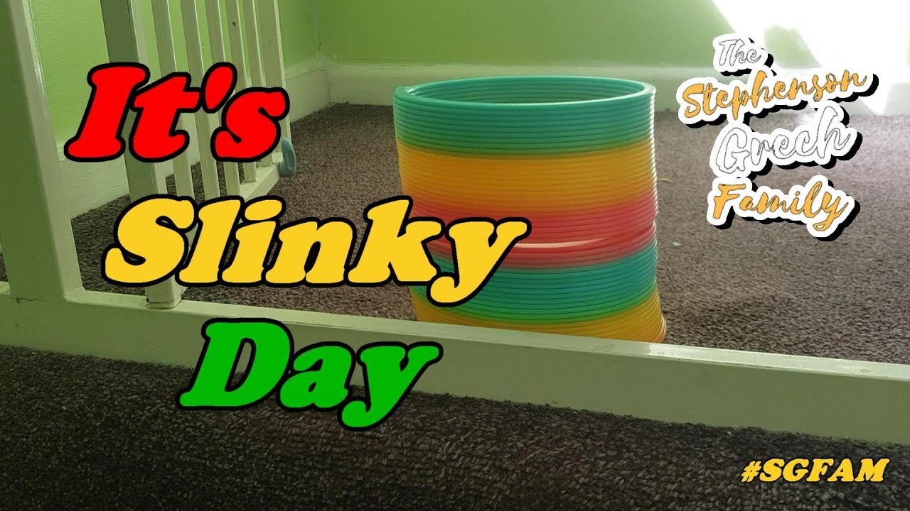 It's Slinky Day #SGFAM - YouTube