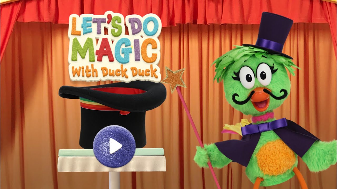 Donkey Hodie Let's Do Magic with Duck Duck || Kids - YouTube