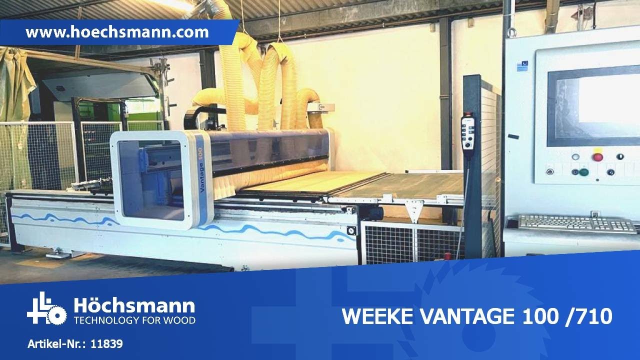 WEEKE VANTAGE 100 /710 (Höchsmann Klipphausen) - YouTube
