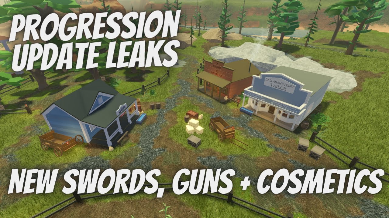 Wild West Progression Update Leaks (NEW GUNS AND MELEE) | Roblox - YouTube