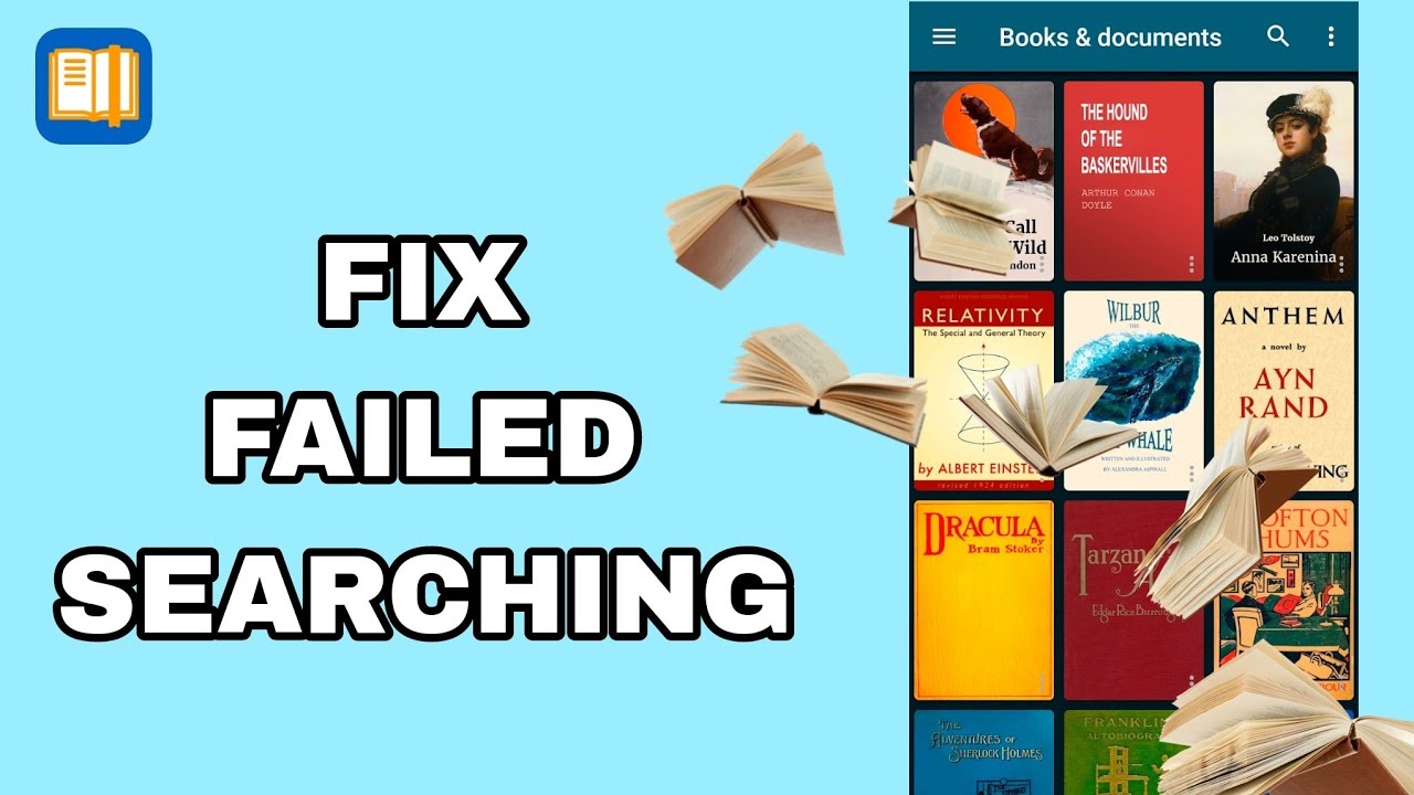 How To Fix And Solve Failed Searching On ReadEra-Book Reader Pdf Epub ...