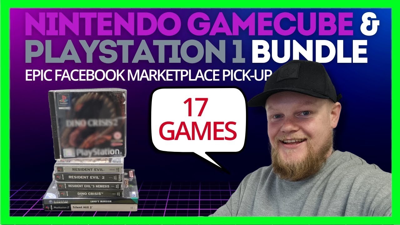 I Bought £400 Worth of RARE Games For The Nintendo GameCube & PS1 - YouTube