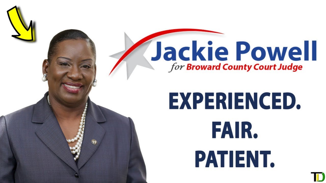 Jackie Powell becomes FIRST Jamaican FEMALE Judge in Florida - YouTube