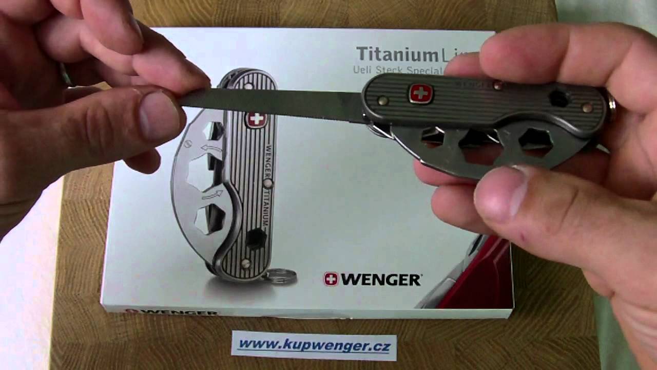 Wenger Titanium Ueli Steck Edition - YouTube
