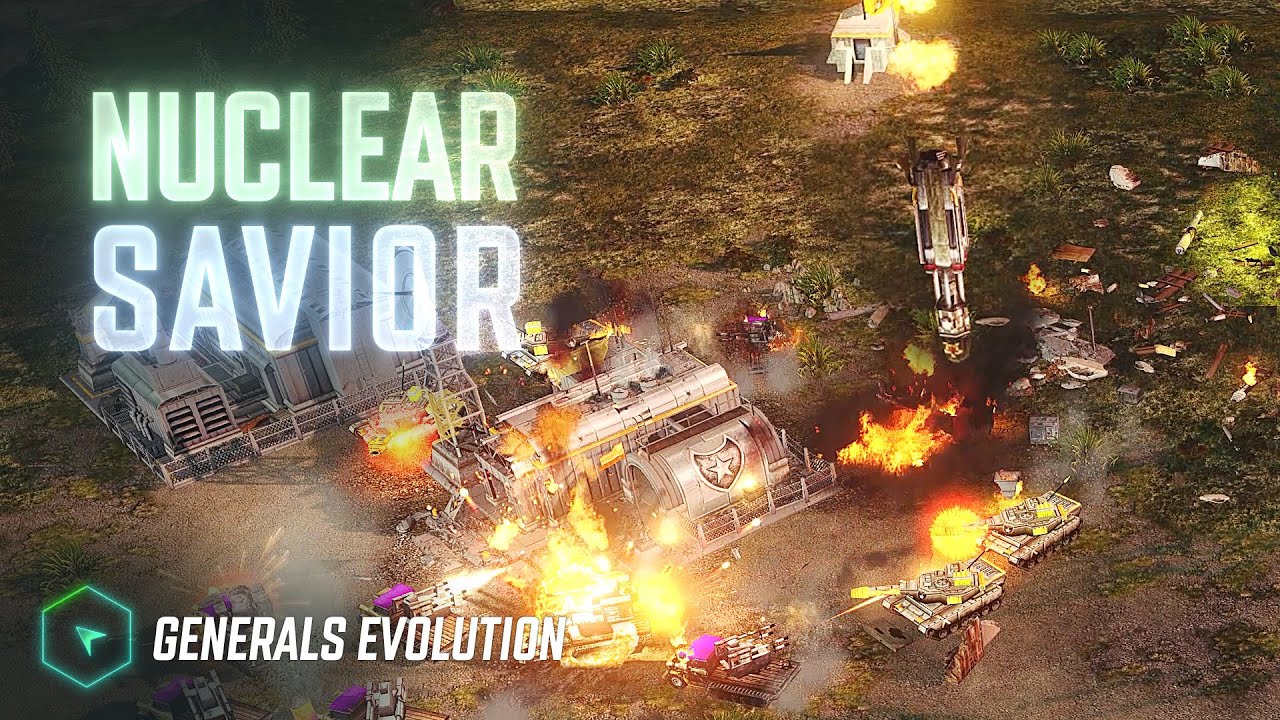 Explosive 2v2v2 on Defcon 6 - Generals Evolution - YouTube