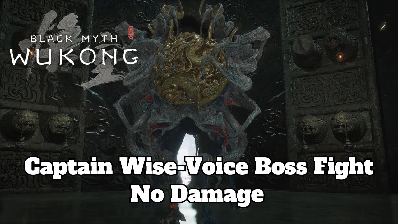 Black Myth Wukong - Captain Wise-Voice Boss Fight [No Damage] - YouTube